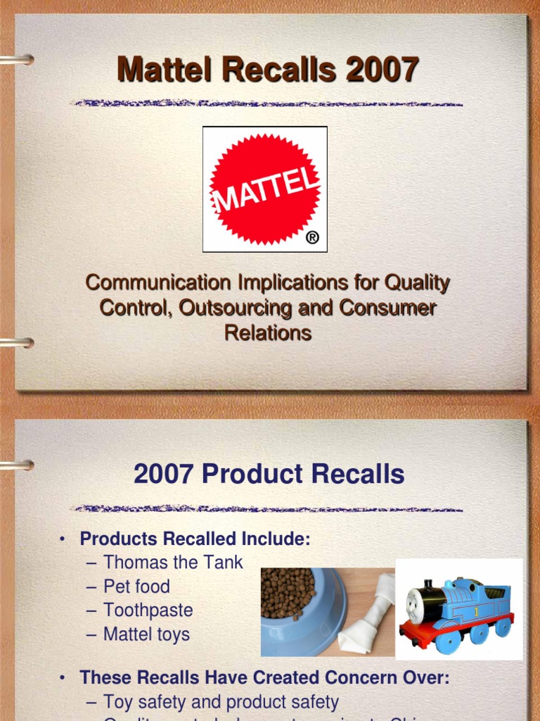 Mattel Case Study | PDF | Business