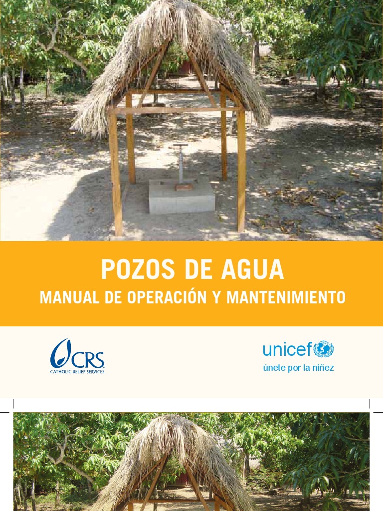 Pozos de Agua Manual de Operacion y Mantenimiento | PDF | Bomba | Agua