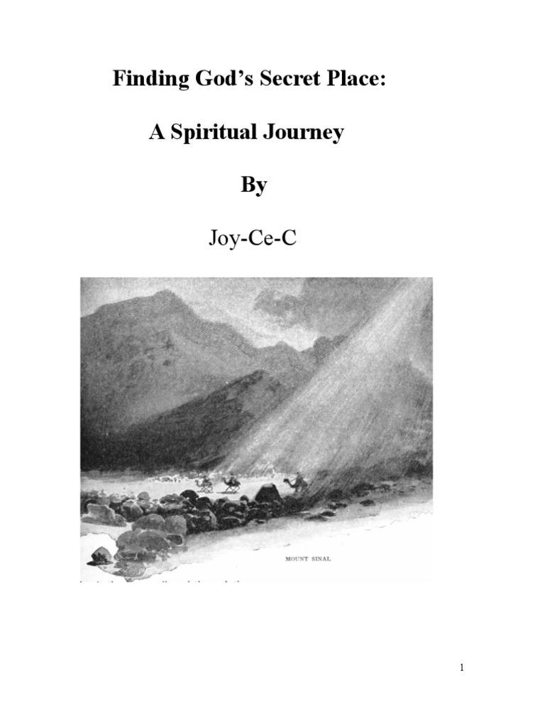 Finding God's Secret Place: A Spiritual Journey | PDF | Bipolar Disorder