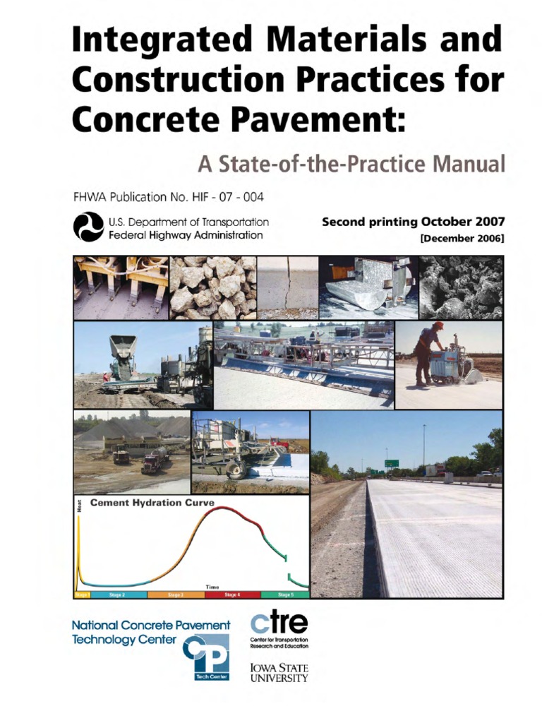 Integrated Materials and Construction Practices For Concrete Pavement ...