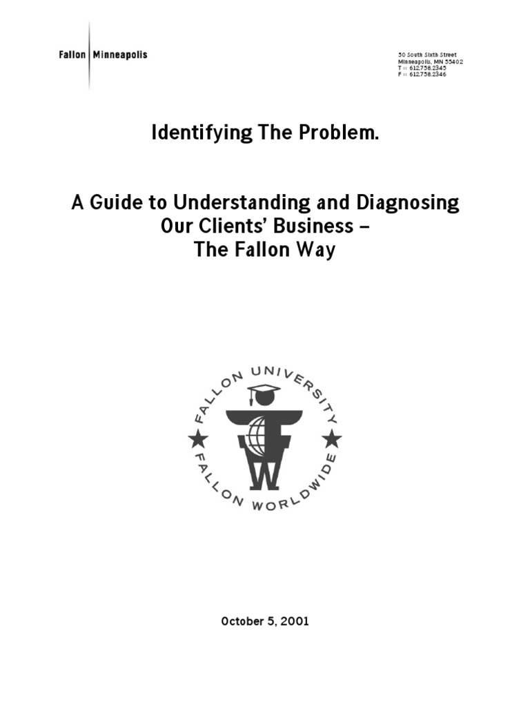 Fallon Workbook | PDF | Brand | Marketing