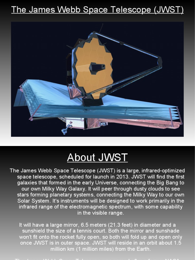 Exploring the James Webb Telescope | PDF | Hubble Space Telescope | Stars