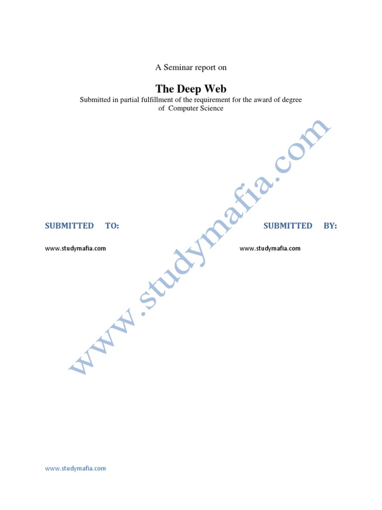 Deep Web | PDF | Information Age | Web Development