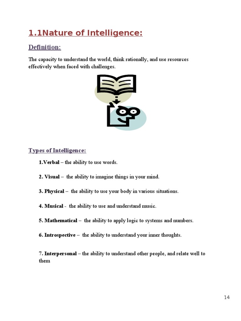 A Comparison of Intelligence Quotient Scores Between Male and Female ...