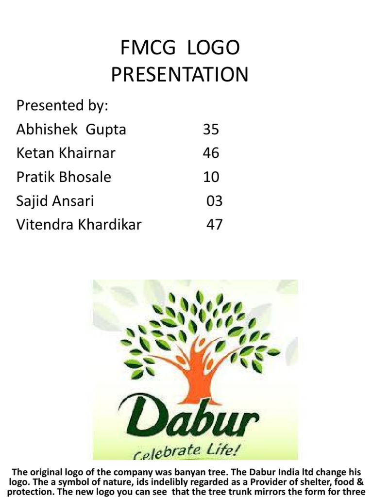 FMCG LOGO & MEANING - Poject Report | PDF | Logos | Foods