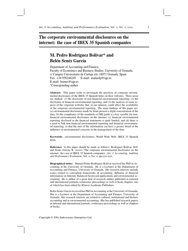Inderscience Template | PDF | Internet | Environmental Resource Management