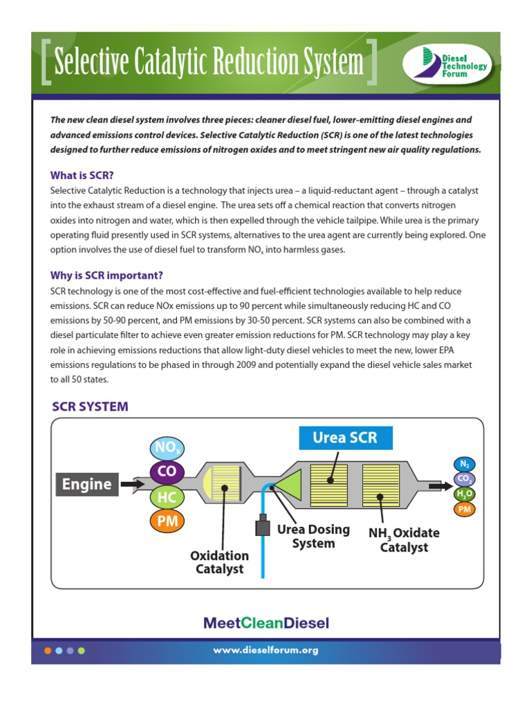 Selective Catalytic Reduction | PDF