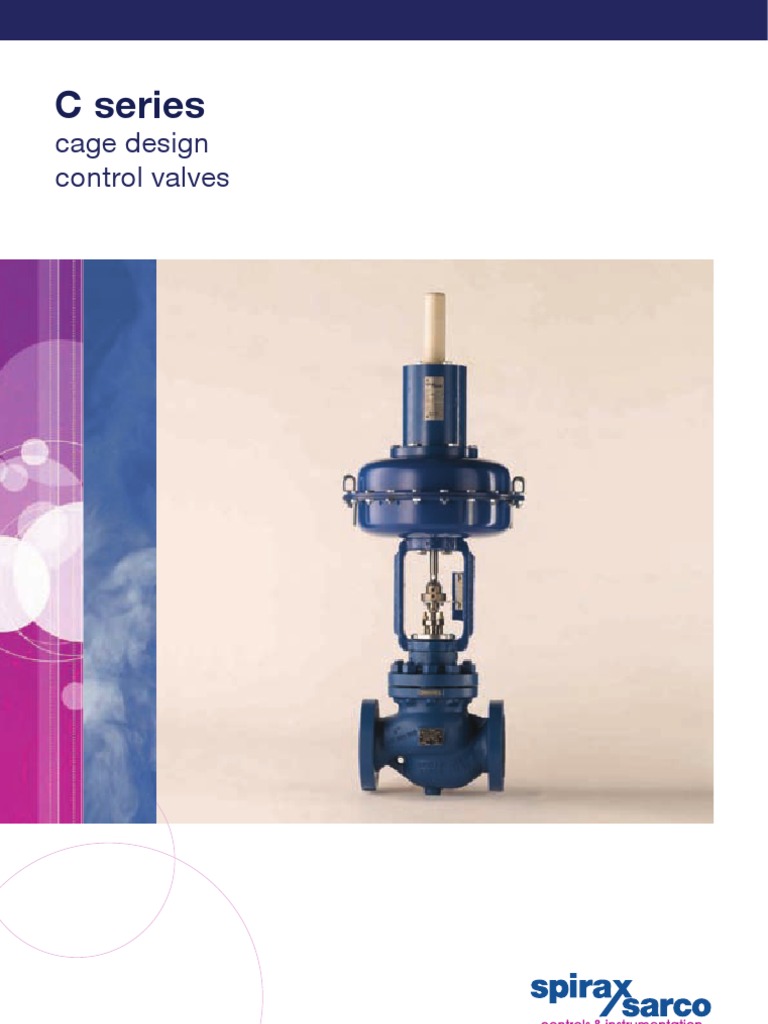 C Series: Cage Design Control Valves | PDF | Valve | Pressure