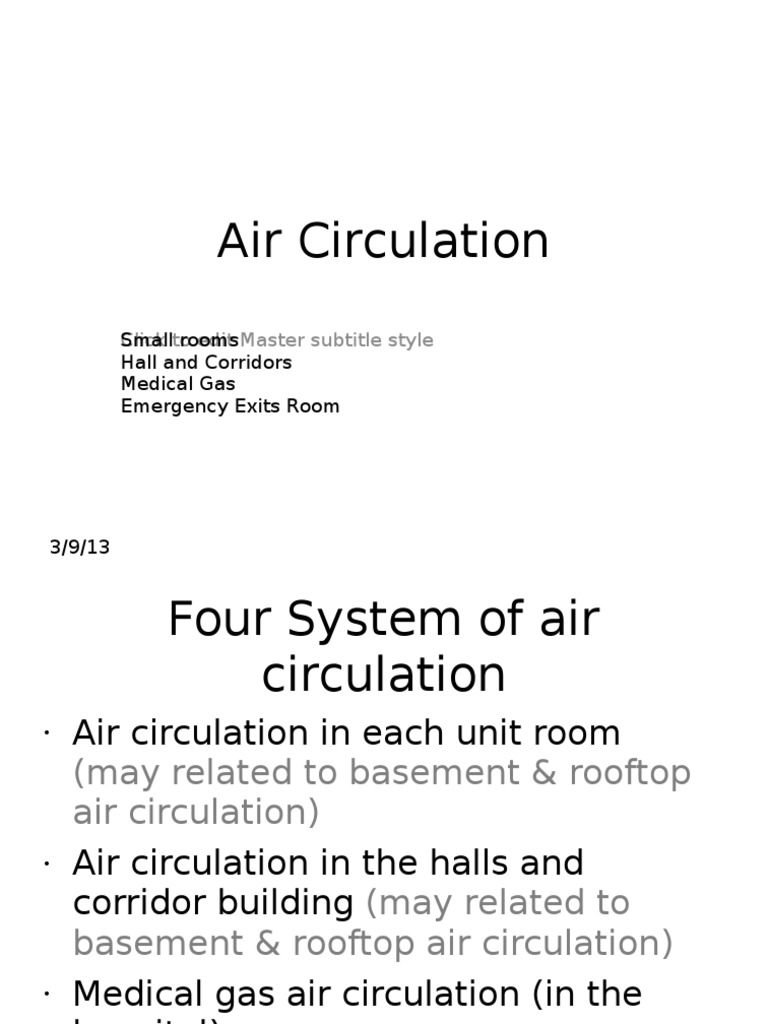 Checklist | PDF | Ventilation (Architecture) | Carbon Dioxide