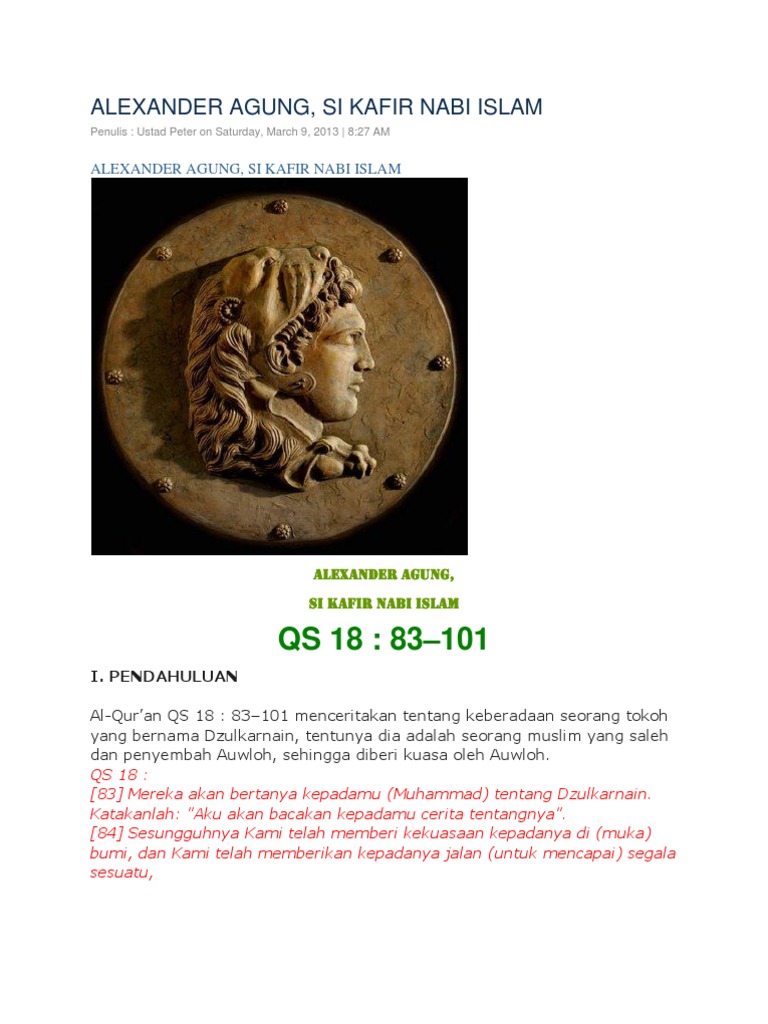 Alexander Agung | PDF | Sejarah