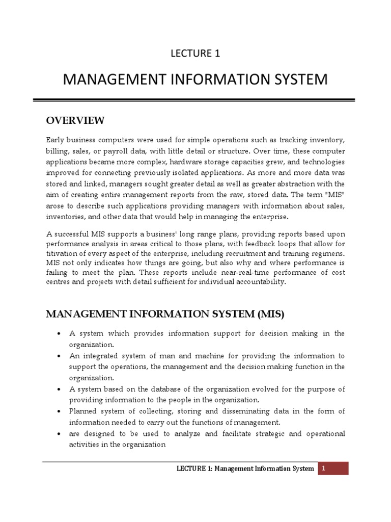 Module in Mis | Download Free PDF | Software Prototyping | Management ...