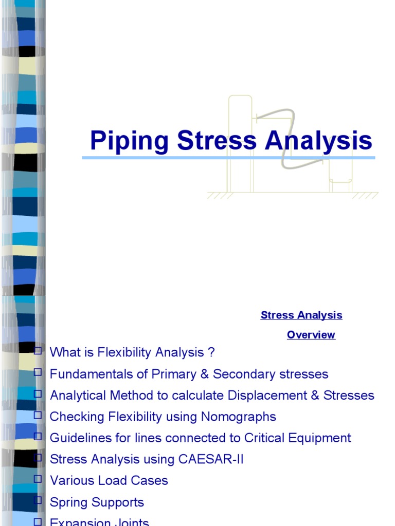 Pipe Stress Amp Support | PDF | Pipe (Fluid Conveyance) | Stress (Mechanics)