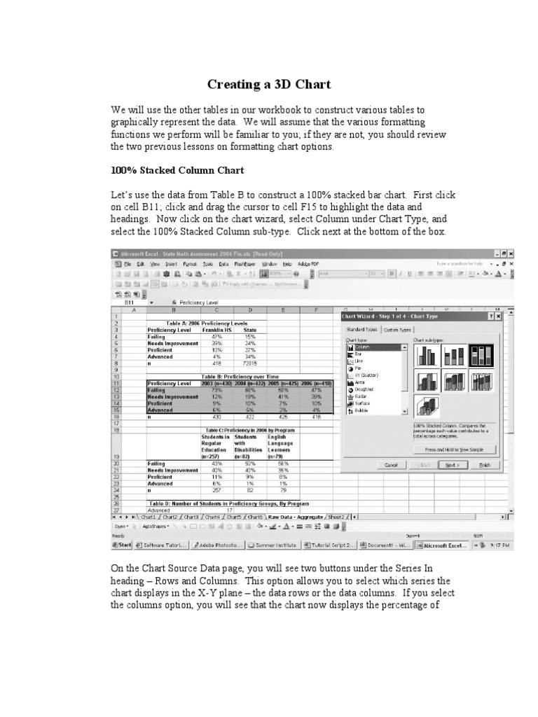 2C - Creating A 3D Chart | Download Free PDF | Chart | Cartesian ...