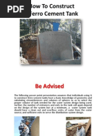 Build a Water Tank Stand in 7 Steps | PDF | Lumber