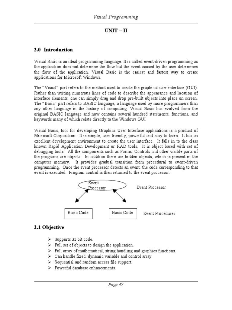 Unit 2 | Download Free PDF | Component Object Model | Subroutine