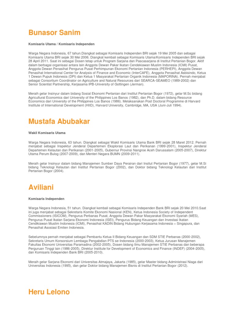 Bunasor Sanim | PDF | Ilmu Sosial