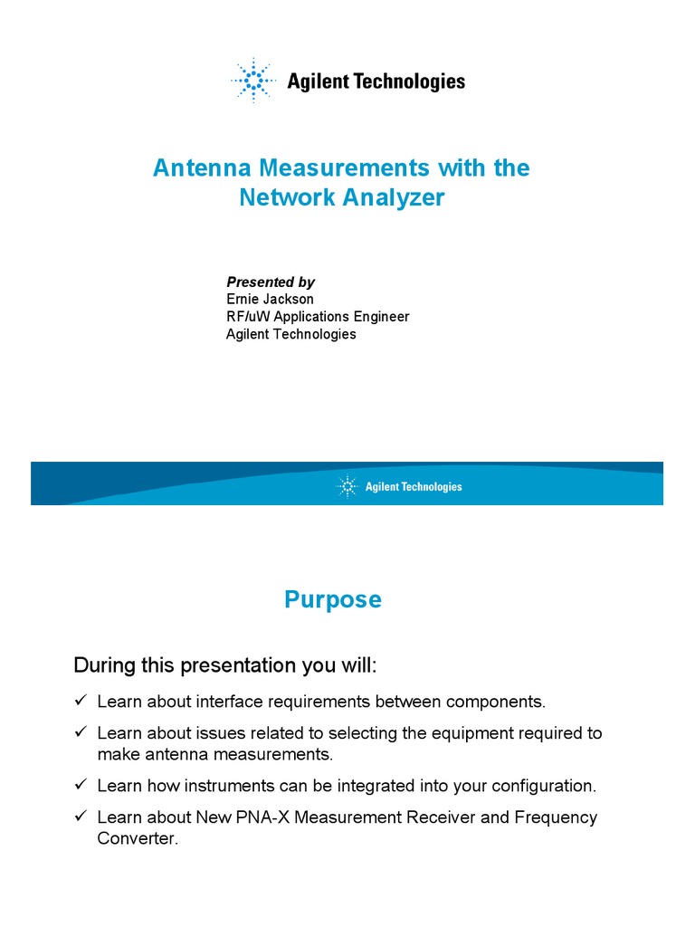 Antenna Measurement Essentials | PDF | Signal To Noise Ratio | Antenna ...