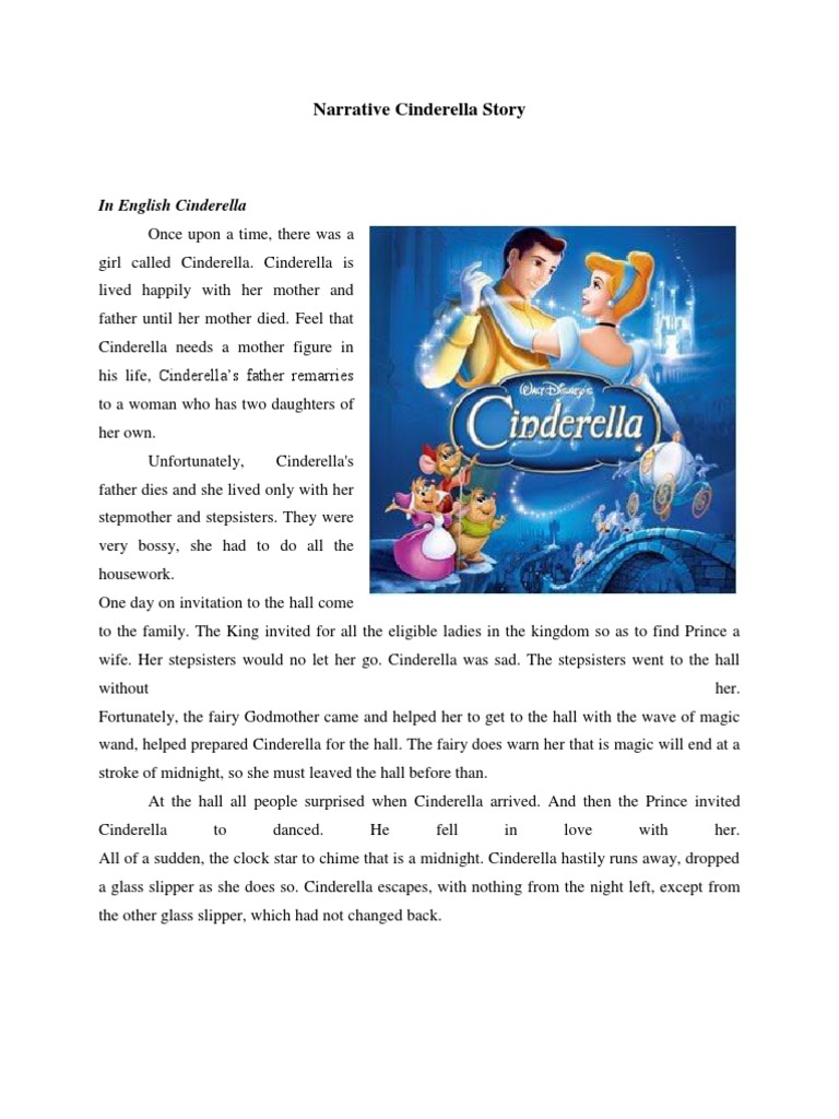 Narrative Cinderella Story | PDF