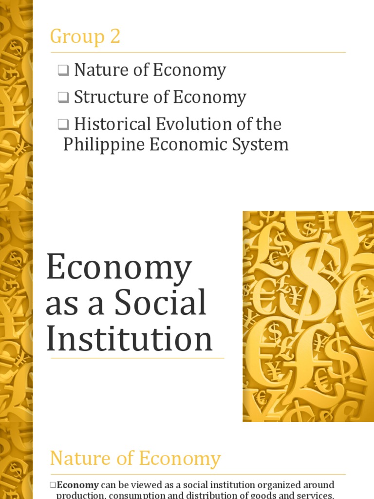 Economy as a Social Institution | Capitalism | Private Property