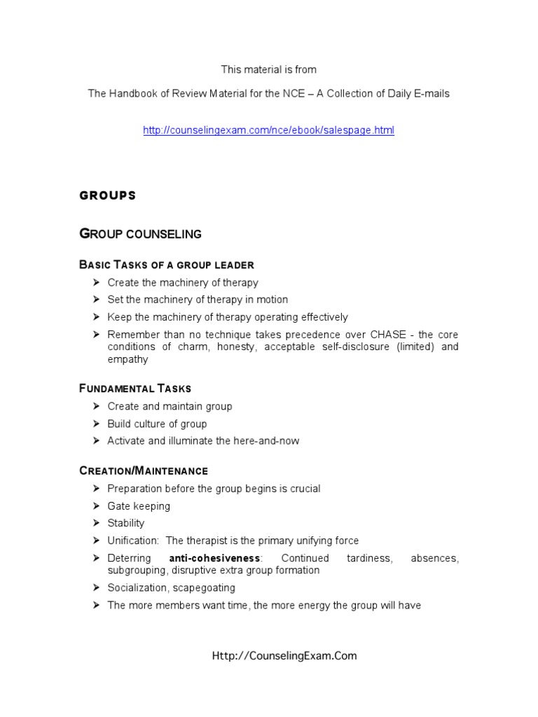 Group Therapy | PDF | Rational Emotive Behavior Therapy | Social Group