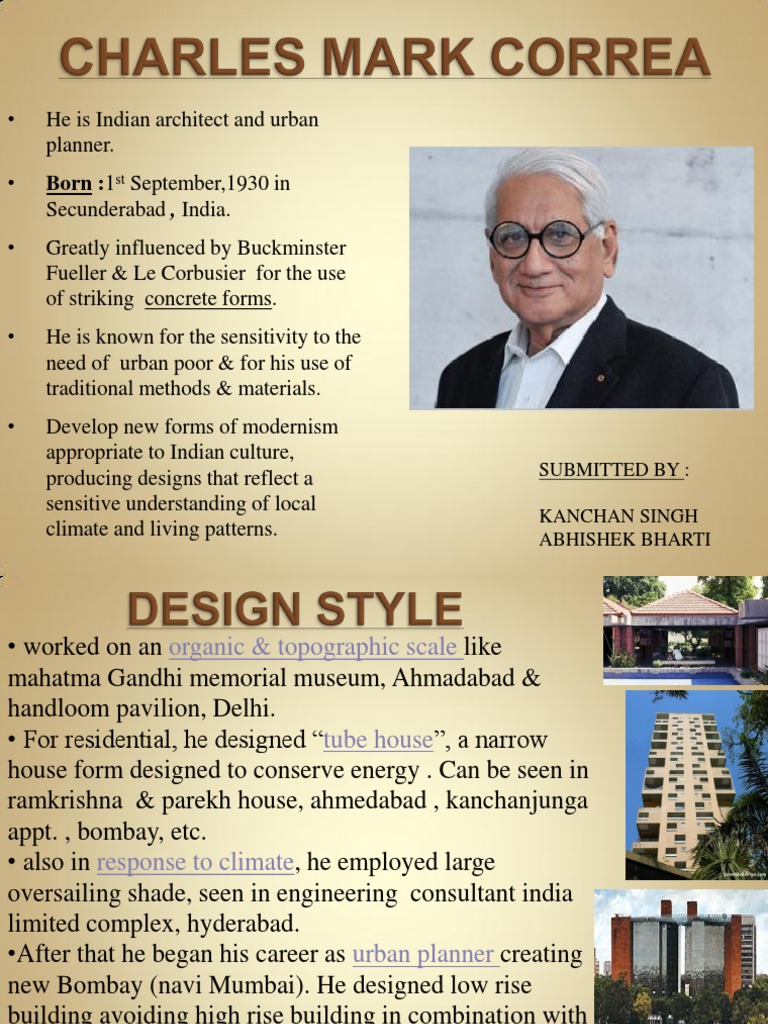 Charles Correa | PDF | Building | Buildings And Structures