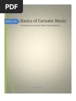 Sapta Swaras - The Seven Musical Notes of Carnatic Music | PDF ...