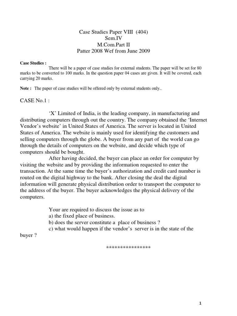 Case Studies of Business Law | PDF | Patent | Trademark