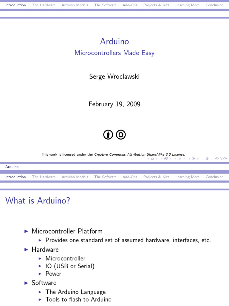 Arduino: Microcontrollers Made Easy | PDF