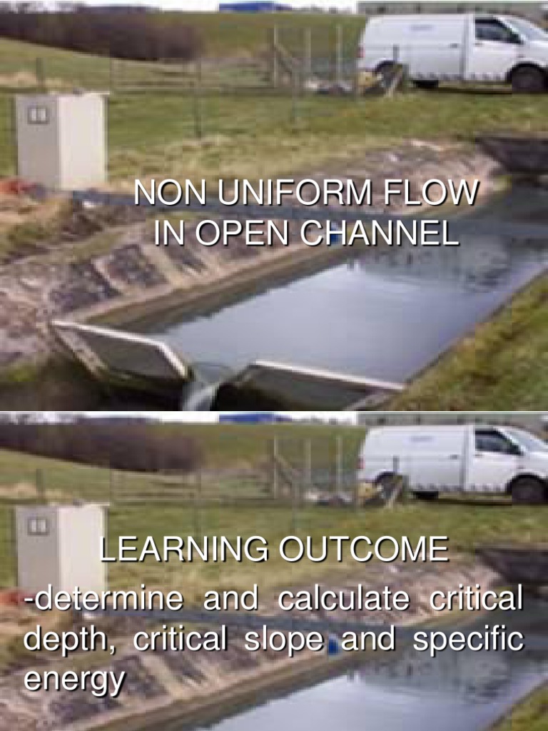 Daa2723 Chapter 3 -Non Uniform Flow in Open Channel (3) | Motion ...