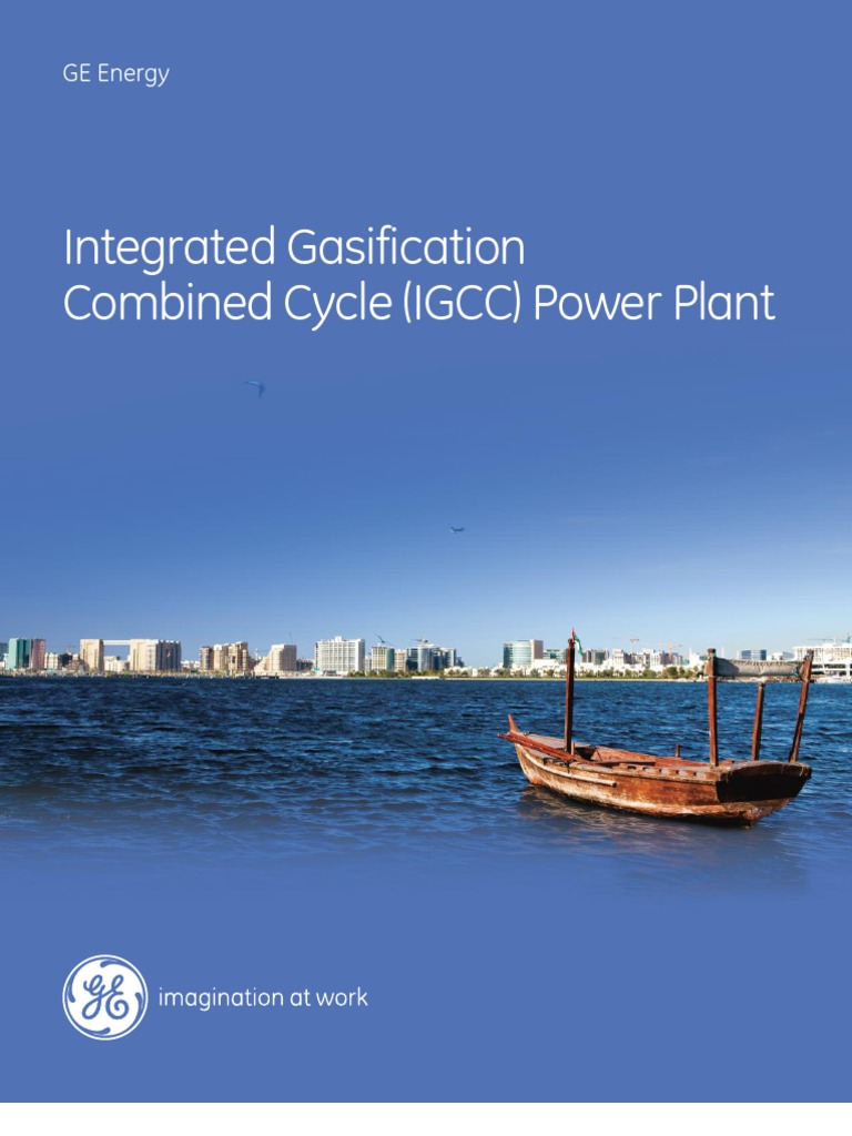 Integrated Gasification Combined Cycle (IGCC) Power Plant ...