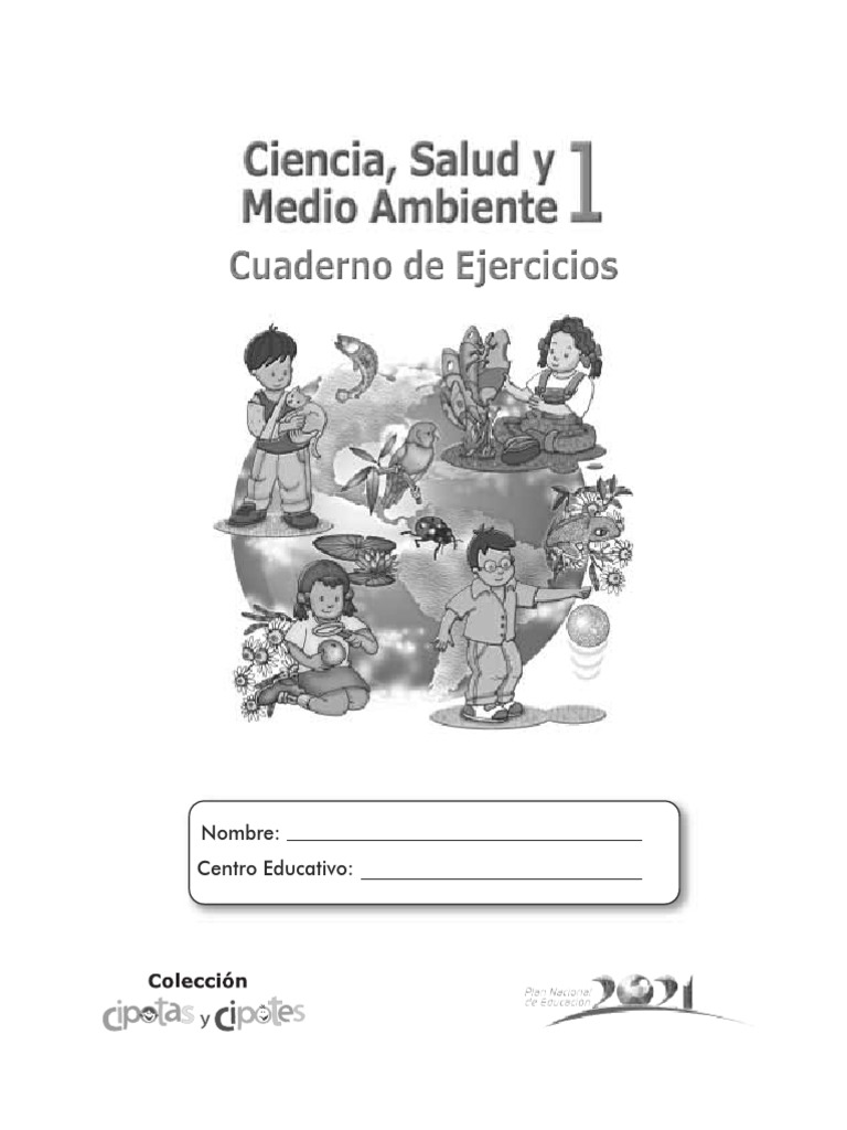 Primer Grado - Ciencia - Cuaderno de Ejercicios | PDF | Luna | Agua