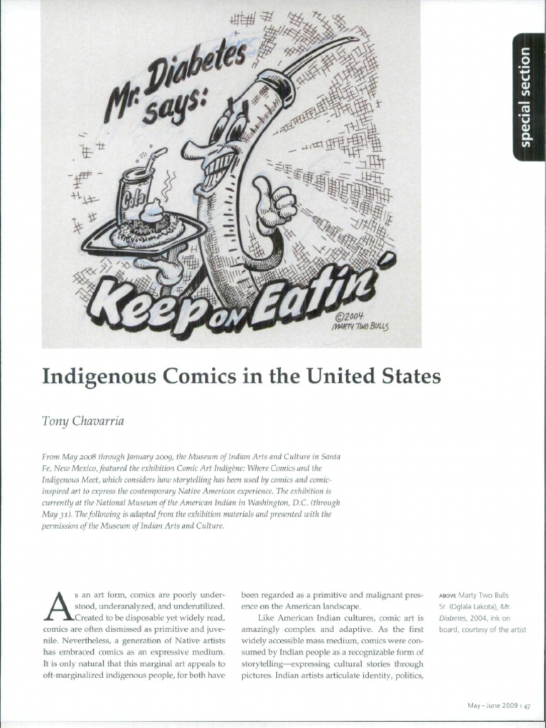 Indigenous Comics in United States | PDF | Native Americans In The ...