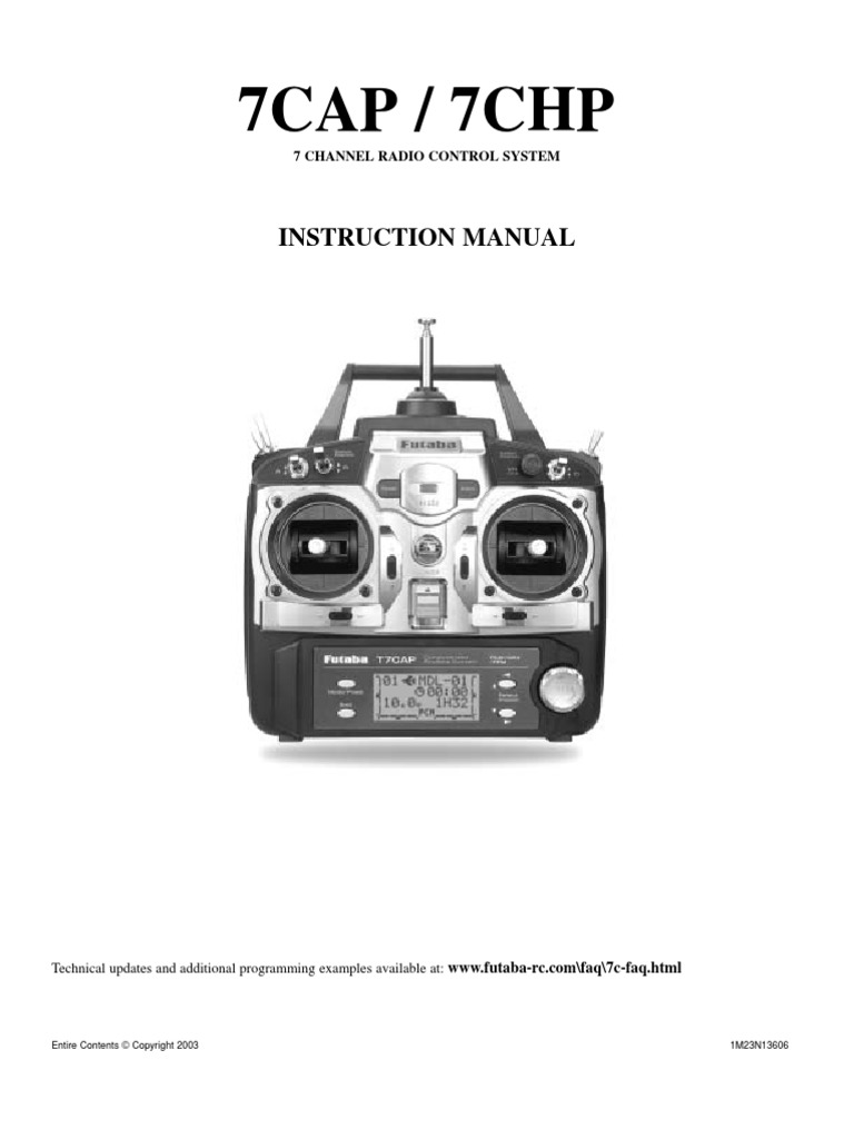 Futaba 7C | PDF | Battery Charger | Electrical Connector