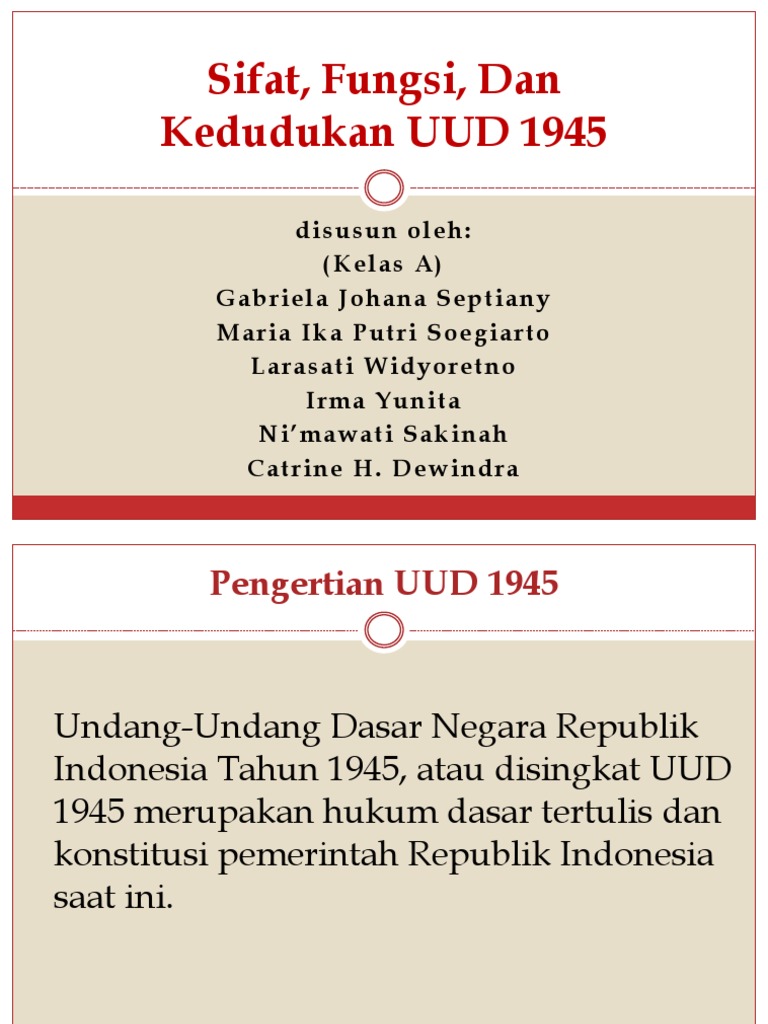 Isi Kedudukan Dan Makna Pembukaan Uud 1945 Artiini Co 