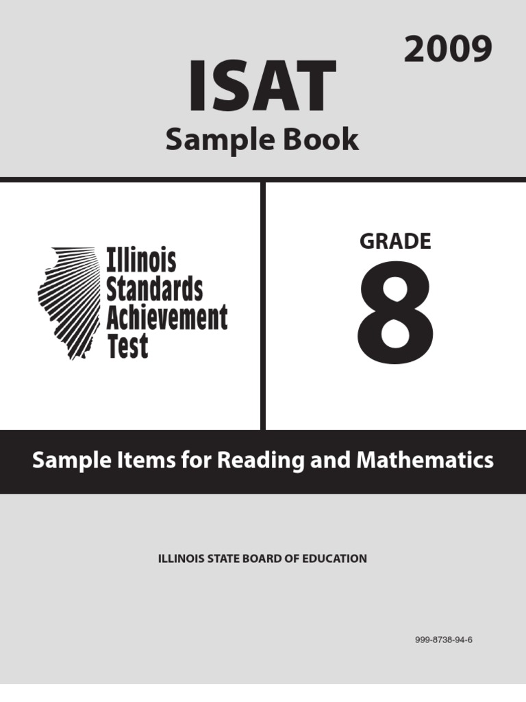 ISAT Sample Book GR 8 | PDF | Soap | Educational Assessment
