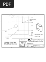 Cad Lab Drawings | PDF | Mechanical Engineering | Manufactured Goods