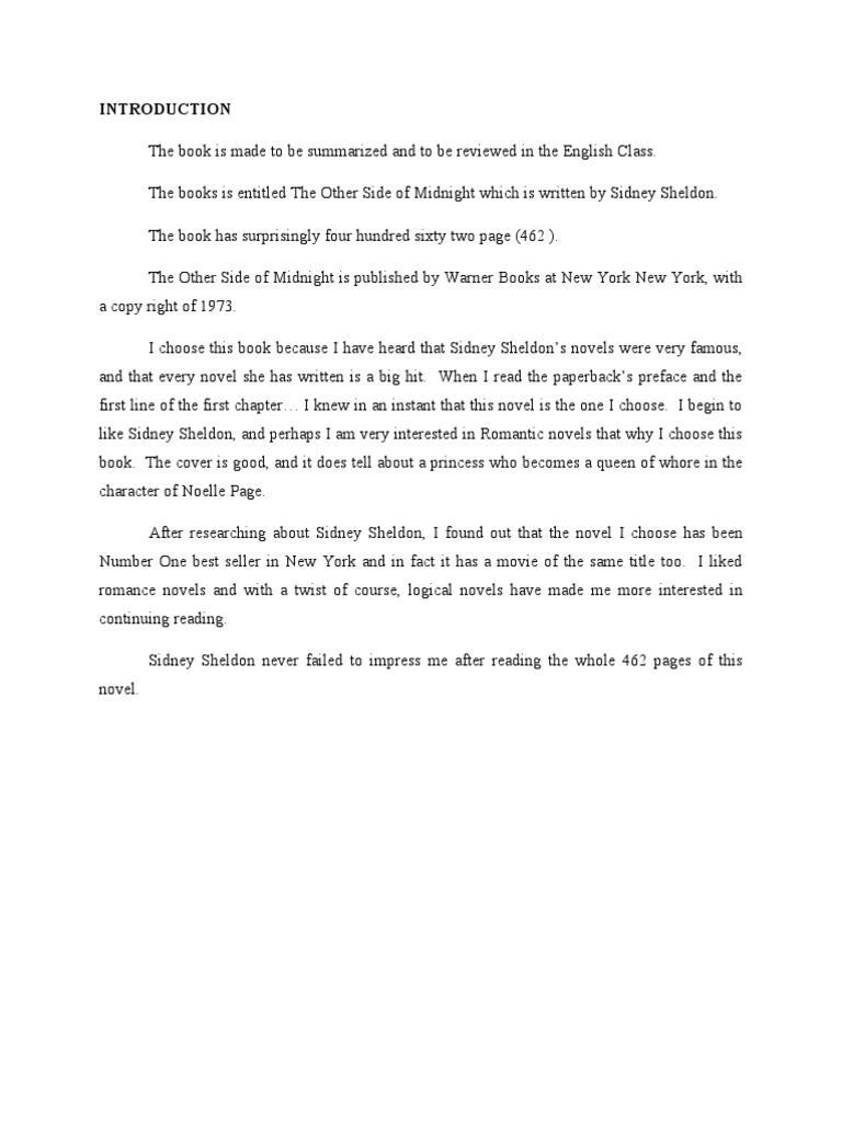 The Other Side of Midnight | PDF