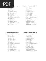 Square Numbers and Cube Numbers Worksheet and Answers | PDF ...