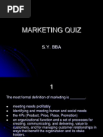 Marketing Management Quiz: Consumer Behavior | PDF | Consumer Behaviour ...