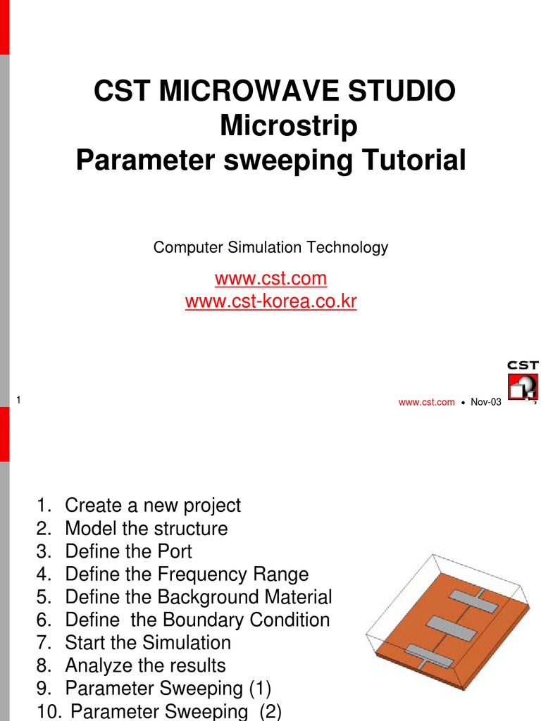 Parameter CST | PDF