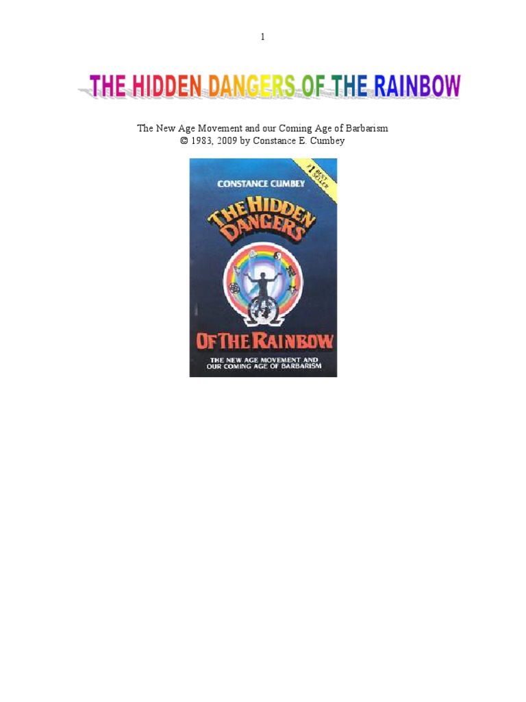Hidden Dangers of The Rainbow-Constance Cumby | PDF | Protestantism ...