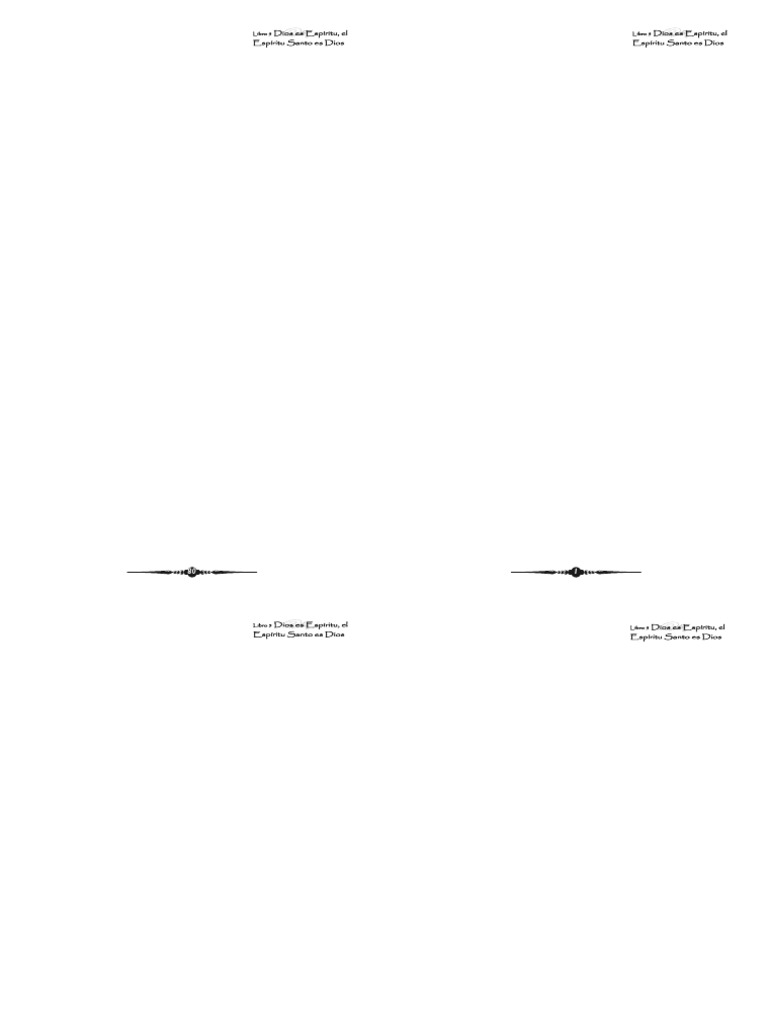 Libro5 - Dios Es Esp Ritu El Esp Ritu Santo Es Dios PDF | PDF | María, madre de Jesús | espíritu ...