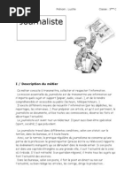 Découvrir le Portrait Journalistique | PDF | Portrait | Journalisme