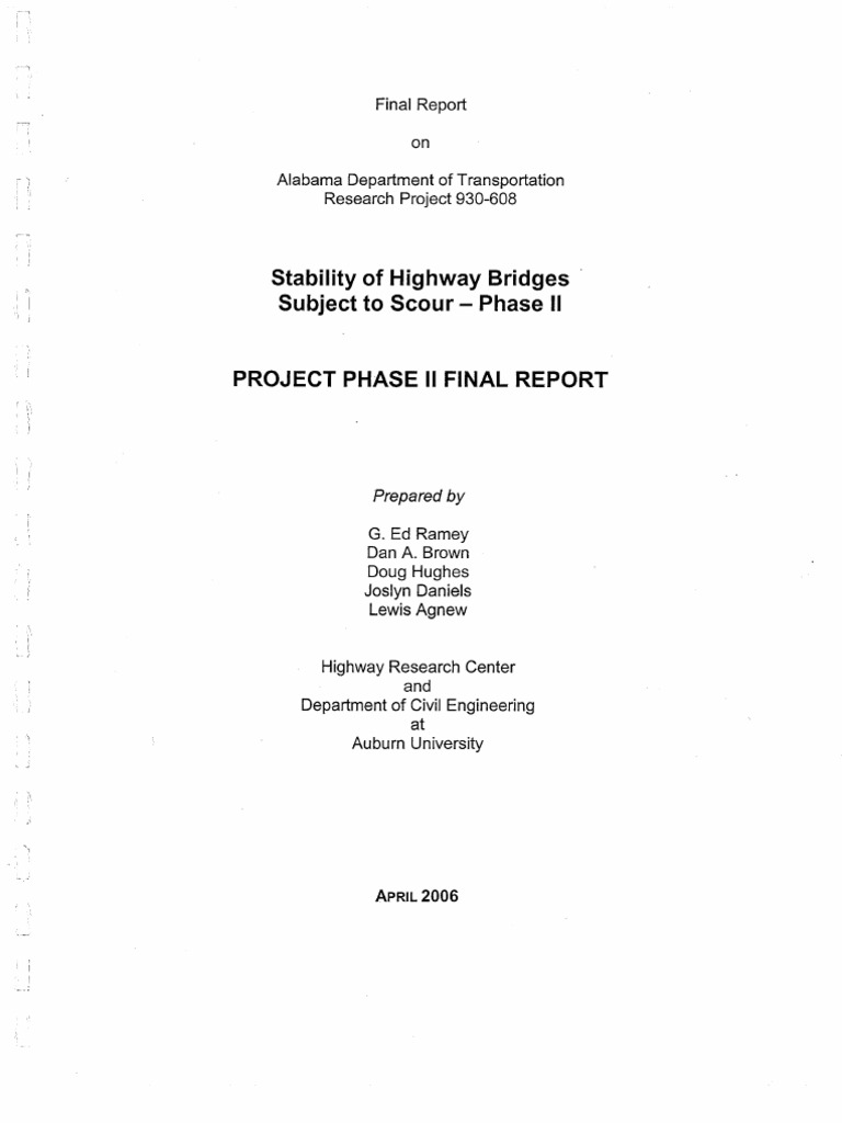 Project Phase II Final Report | PDF | Buckling | Deep Foundation