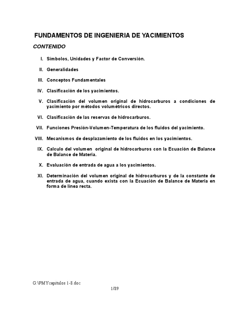 PMYcapitulos 1 8 | PDF | Mojada | Densidad