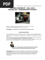 Italian University Grading Explained | PDF