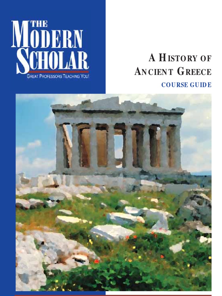 A History of Ancient Greece | PDF | Mycenaean Greece | Helen Of Troy