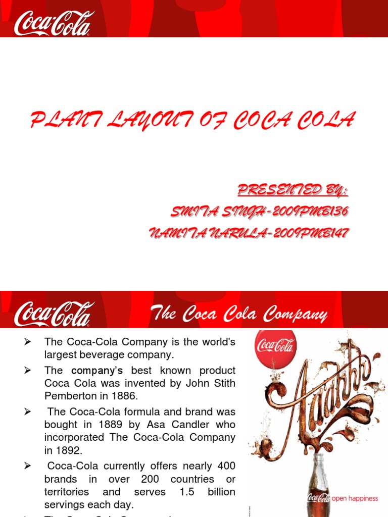 Coca Cola Plant Layout | PDF | Coca Cola | The Coca Cola Company