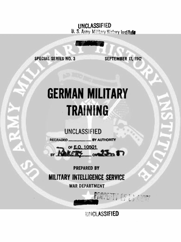 German Military Training Overview | PDF | Officer (Armed Forces ...