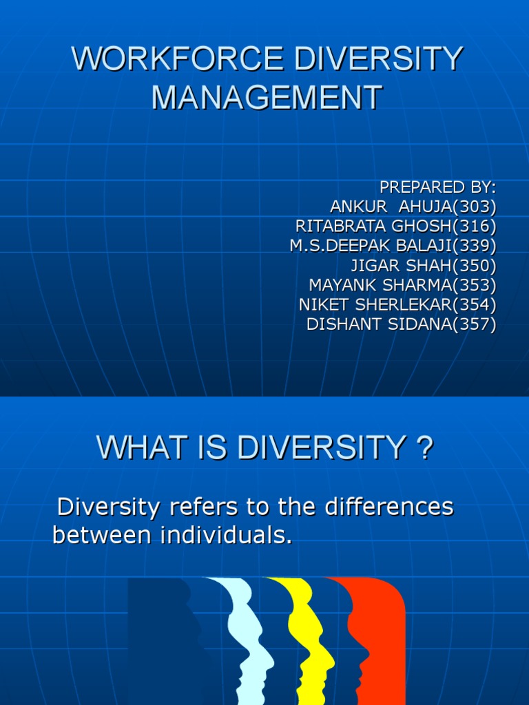 Workforce Diversity Management | PDF | Trade Union | Employment